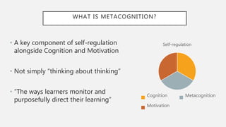 Metacognition in sixth form research edkent | PPT