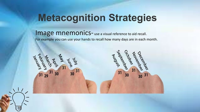 Metacognition aims to present the topic PPT final.pptx | Educational Assessment | Education