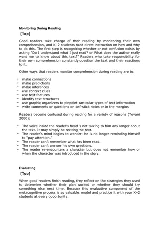 Metacognition | DOCX