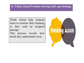 Meta cognition strtegies for appropriate learning | PPTX