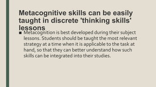 Metacognitive learners.pptx