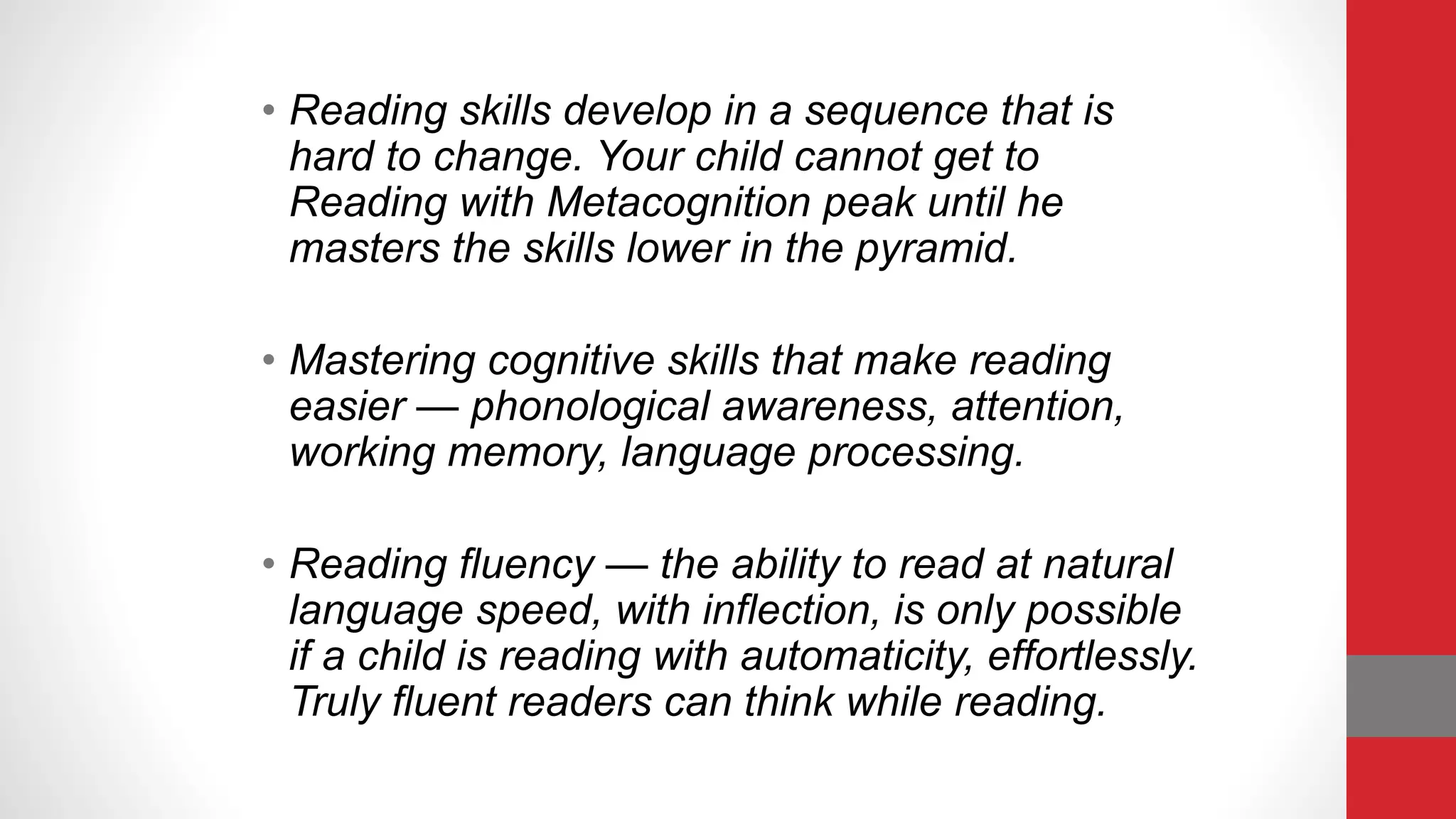 Metacognitive skills for reading | PPT