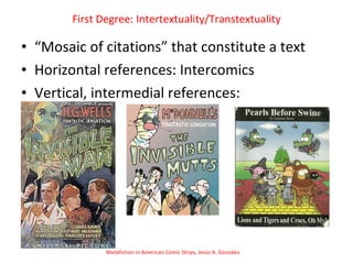 Metafiction in American Comic Strips | PPT