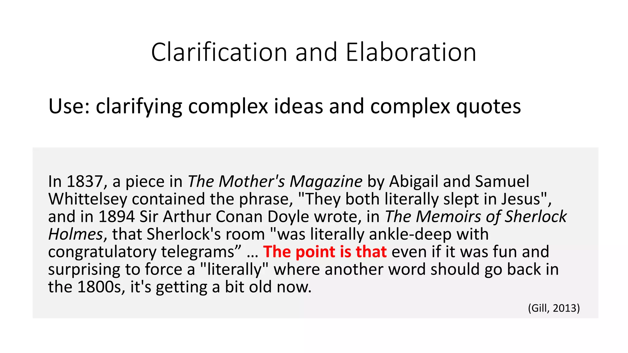 Metacommentary and academic titles | PPT | Free Download