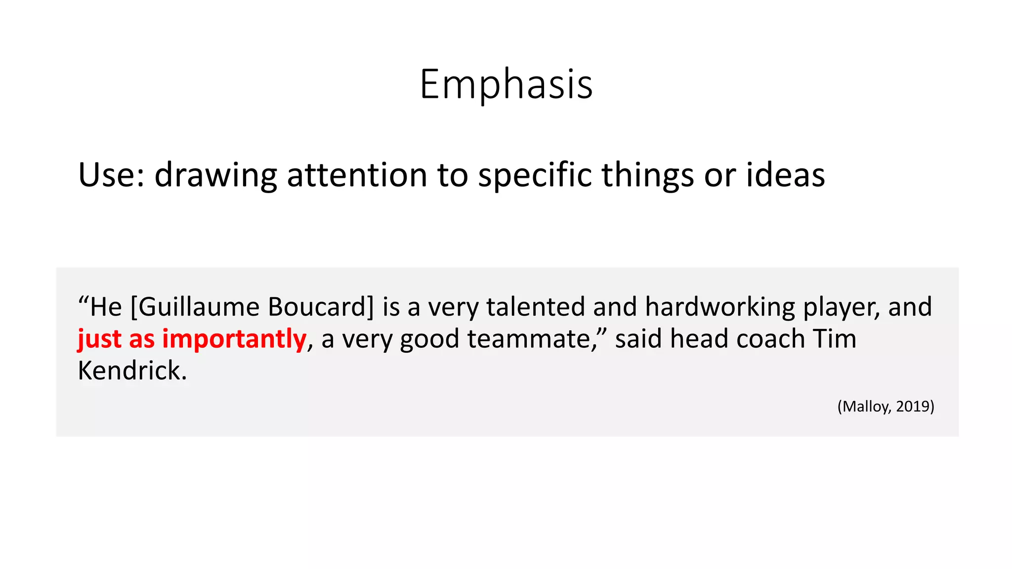 Metacommentary and academic titles | PPT | Free Download