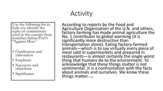 Metacommentary and academic titles | PPT | Free Download