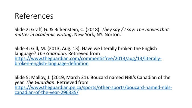 Metacommentary and academic titles | PPT