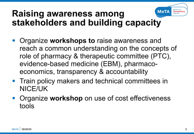 Evidence based decision making for the rational drug list (RDL) | PPT ...