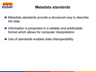 Introduction to Metadata | PPTX