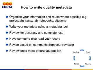 Introduction to Metadata | PPTX