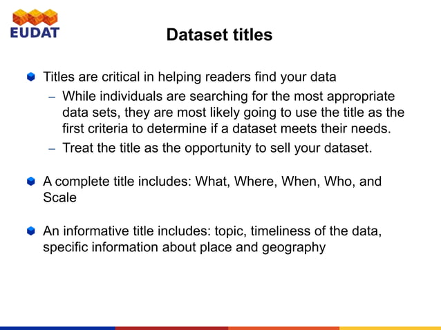 Introduction to Metadata | PPTX