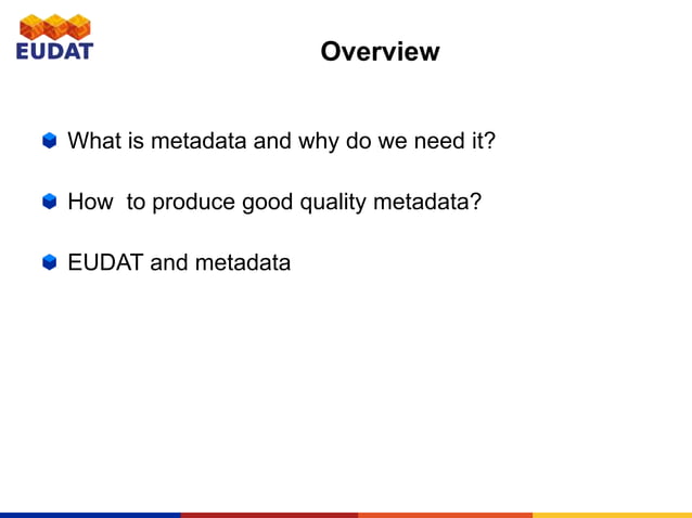 Introduction to Metadata | PPTX