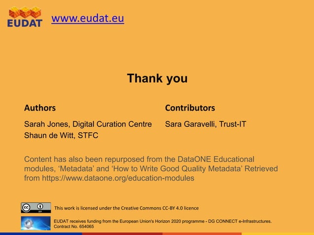 Introduction to Metadata | PPTX