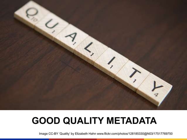 Introduction to Metadata | PPTX