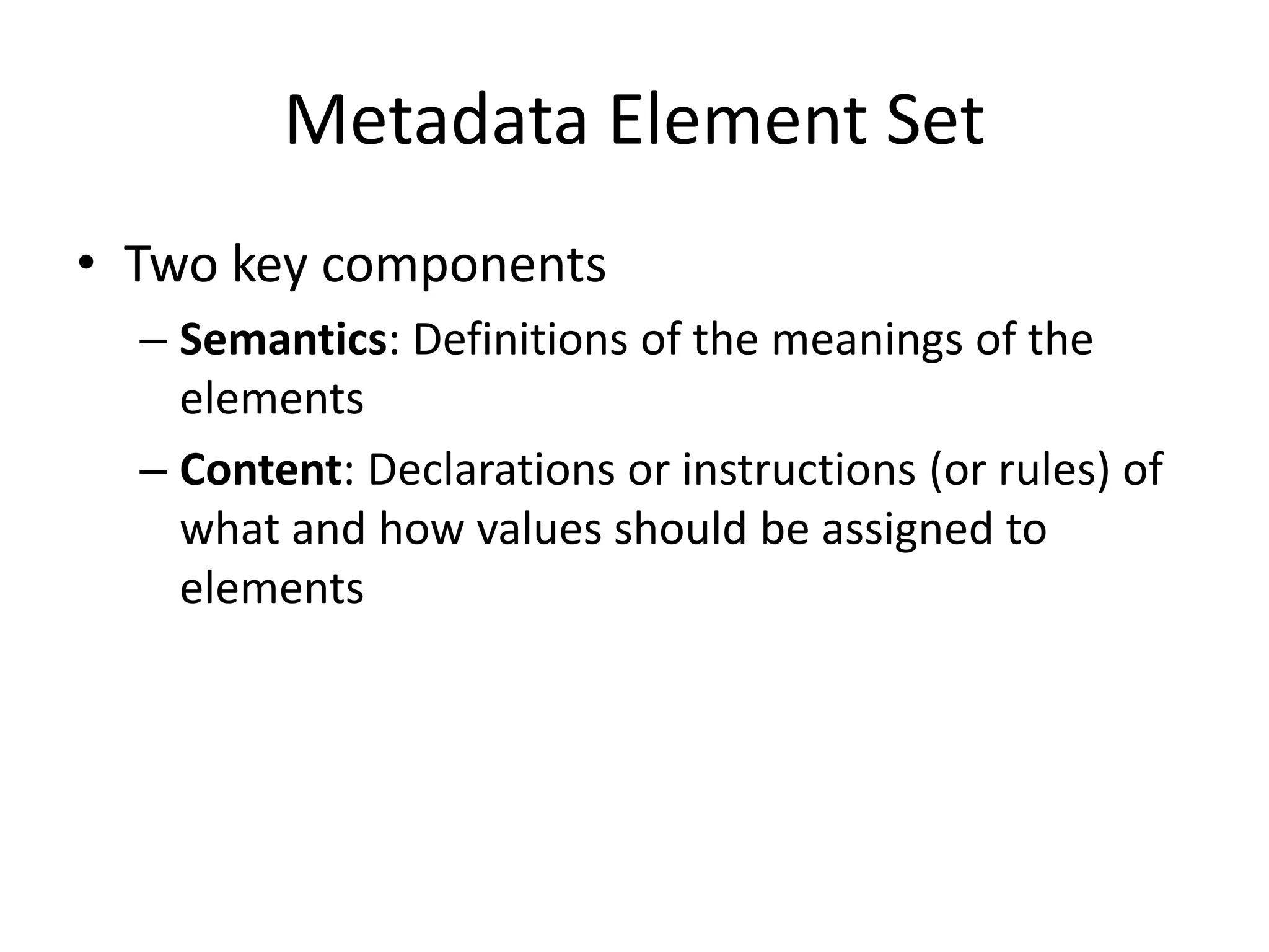 Metadata Mapping & Crosswalks | PPTX