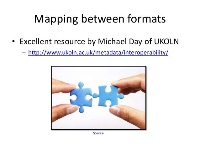 Metadata Mapping & Crosswalks