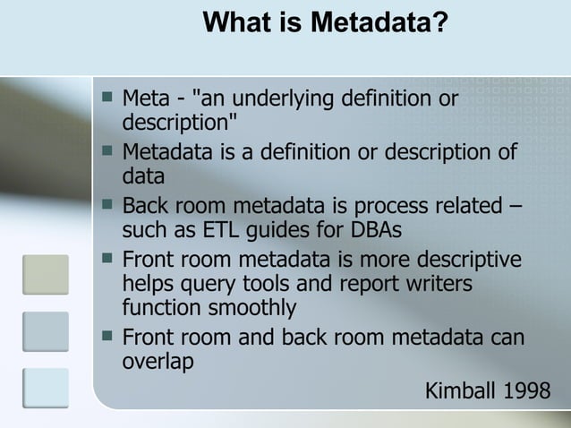 Metadata Repositories in Health Care - Master Data Management Approach ...