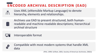 Metadata and Archival Discoverability | PPTX