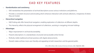 Metadata and Archival Discoverability | PPTX