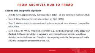 Metadata and Archival Discoverability | PPTX