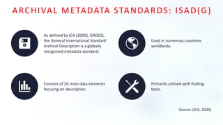 Metadata and archival discoverability / Getaneh Alemu (Solent ...