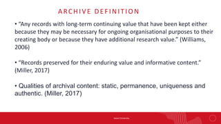 Metadata and archival discoverability / Getaneh Alemu (Solent ...