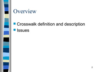 Metadata crosswalks | PPT