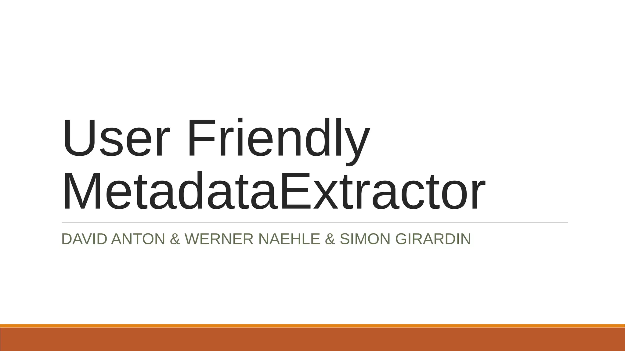 Alfresco Metadata extractor | PPT