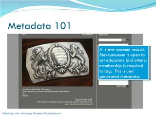 Metadata For Catalogers (introductions) | PPT