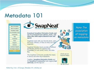 Metadata an overview | PPT