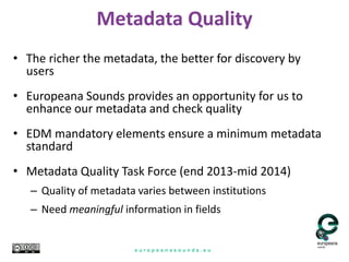 Metadata ingestion plan presentation | PPT