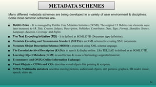 METADATA & JSTOR : Presentation for Ph.D | PPTX