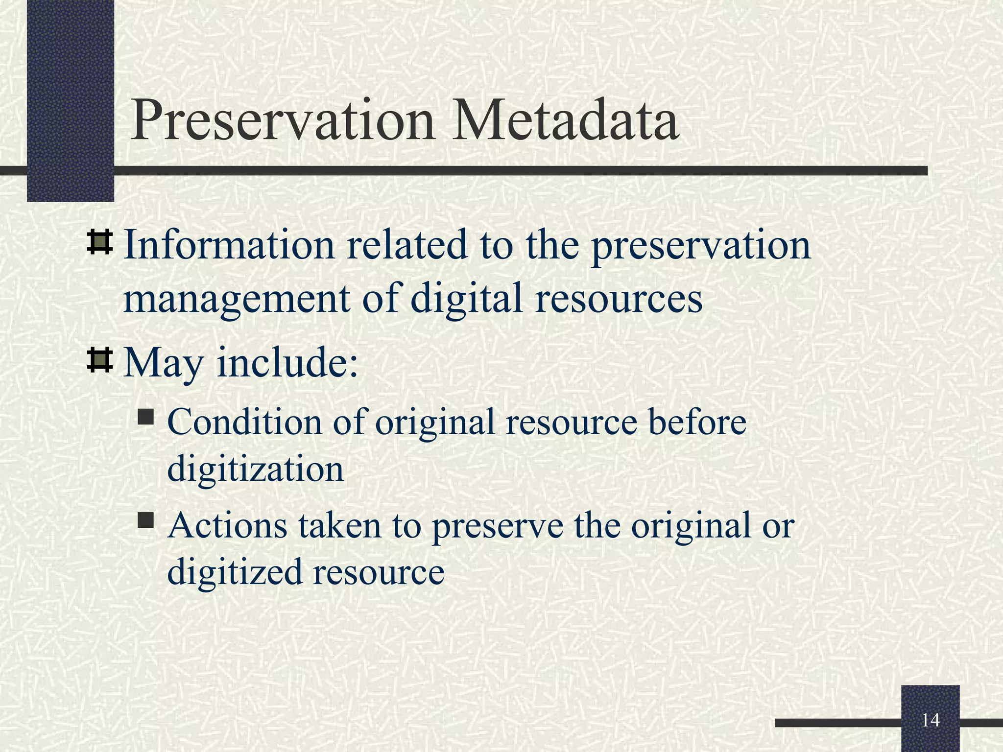 Metadata lecture 1, intro | PPT | Databases | Computer Software and Applications