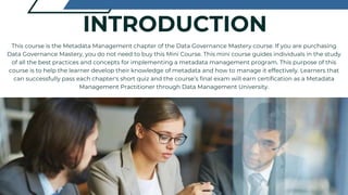 Top Metadata Management Mini Course.pptx