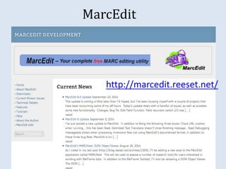 Metadata Manipulation: Using MarcEdit and OpenRefine to Enhance ...