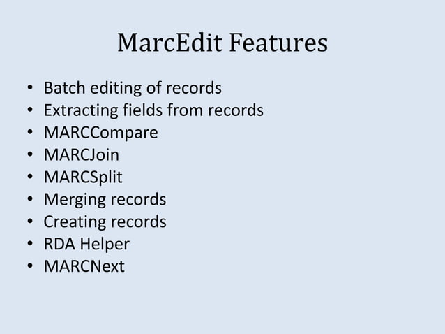 Metadata Manipulation: Using MarcEdit and OpenRefine to Enhance ...