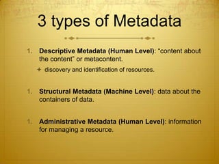 Metadata and Tagging | PPT