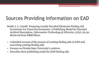 Metadata standards | PPT