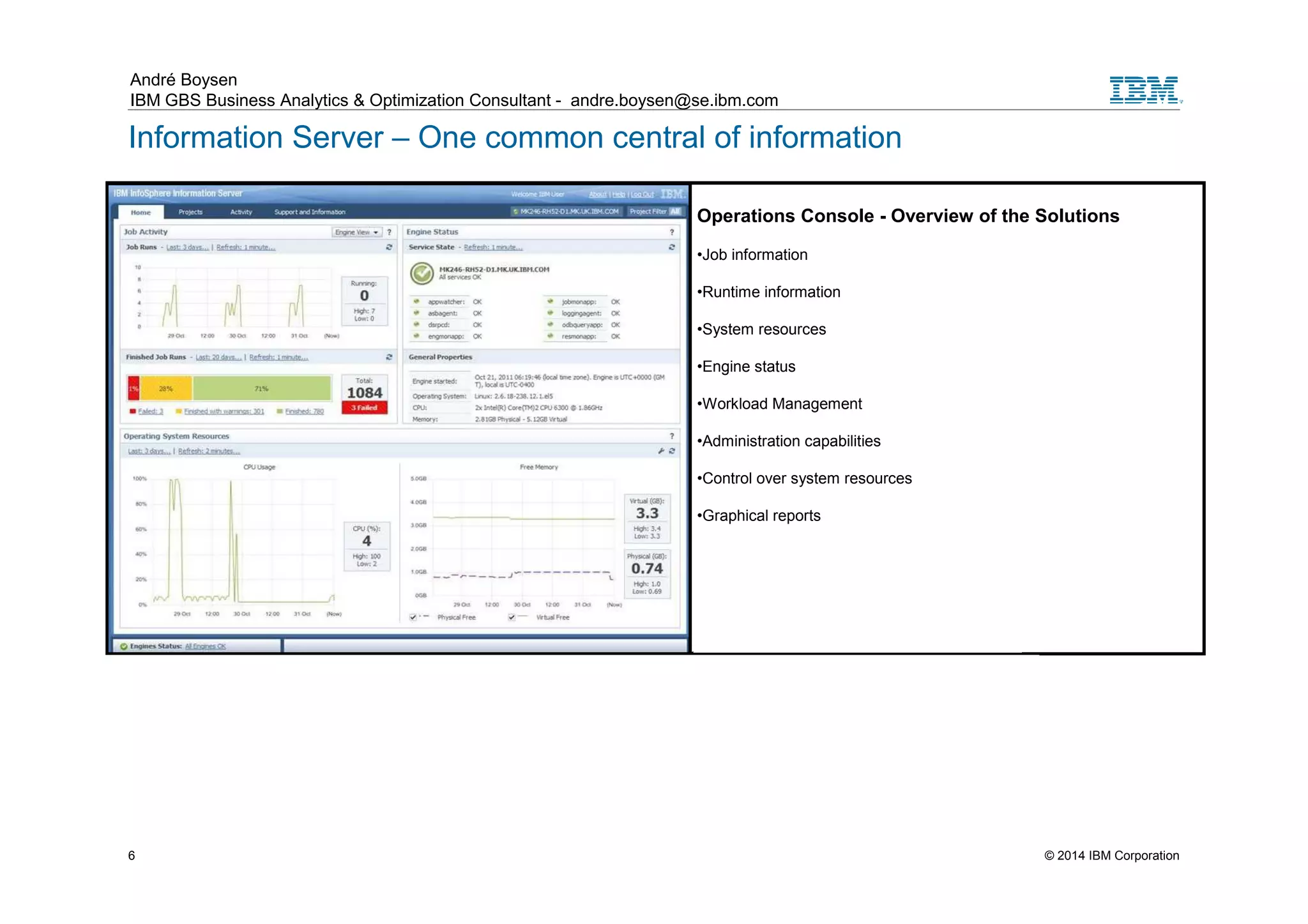 Meta data workbench and operations console live demo and presentation | PPT