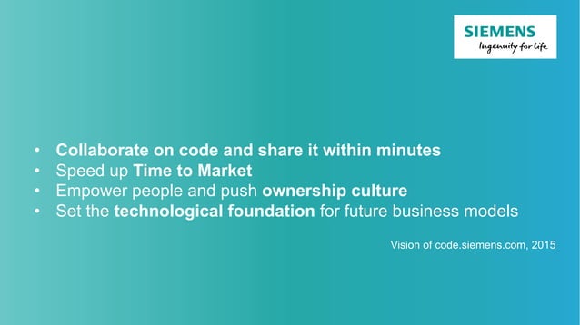 Building the DevOps Culture Across Siemens | PPT