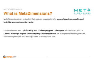 MetaDimensions | PDF