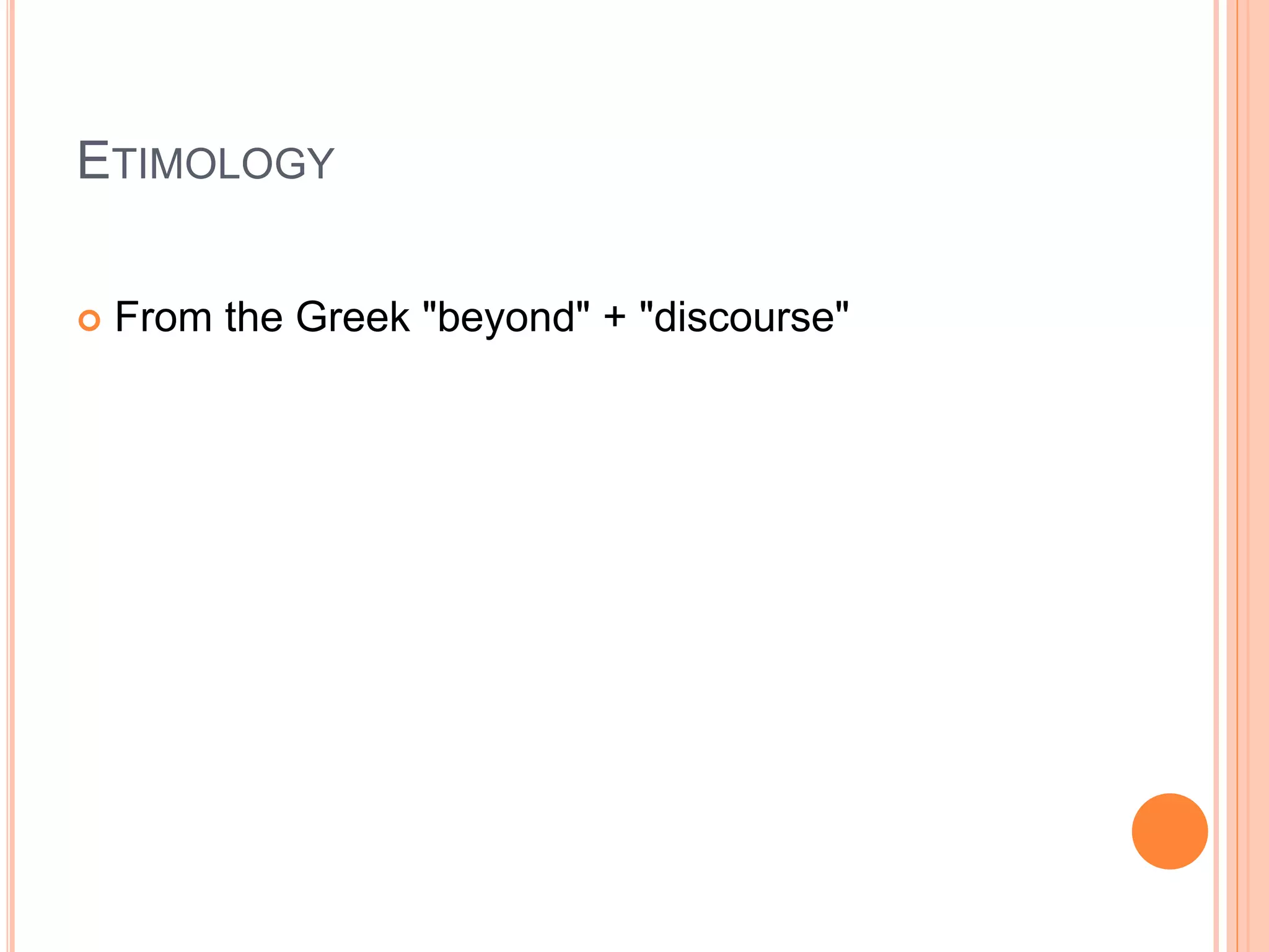 Metadiscourse | PPTX