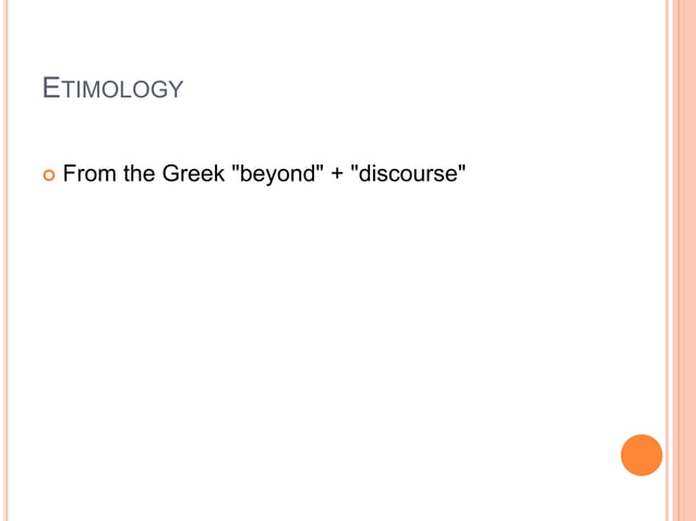 Metadiscourse | PPTX