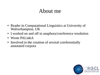Presentation of the metadiscourse annotator | PPT