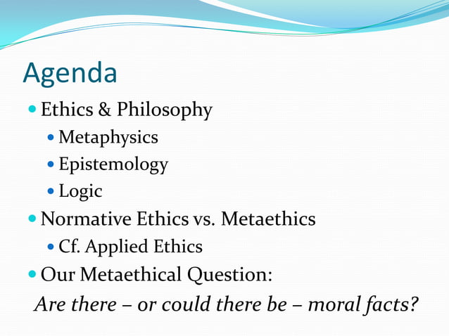 Metaethics | PPTX