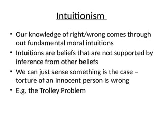 meta ethics its types and its different branches | PPT