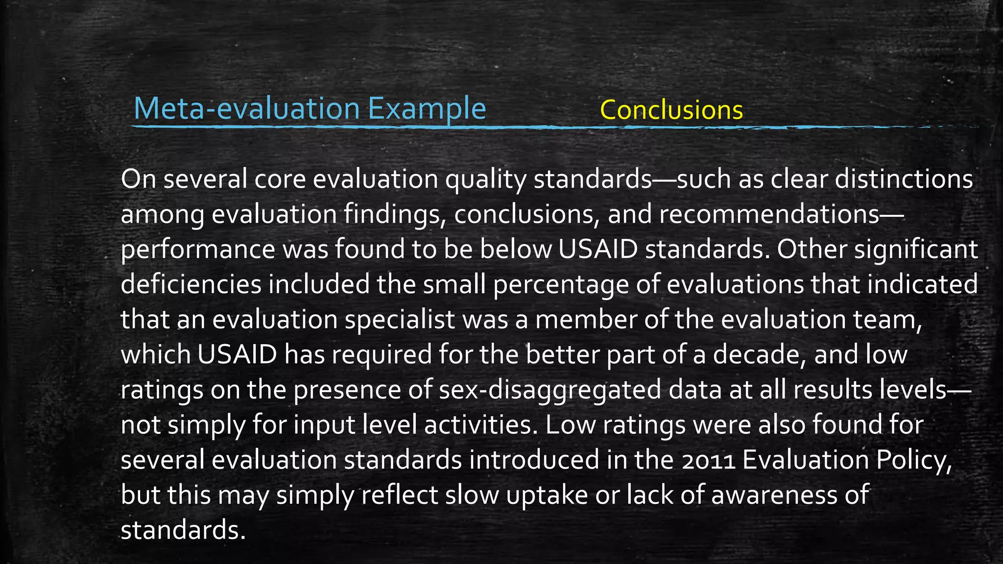 Meta Evaluation | PPTX | Educational Assessment | Education