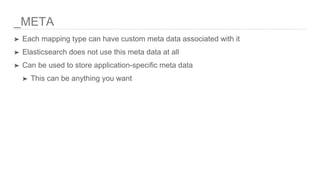 Elasticsearch Meta Fields | PPT