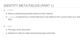 Elasticsearch Meta Fields | PPT