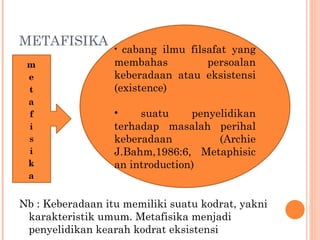 Metafisika | PPT